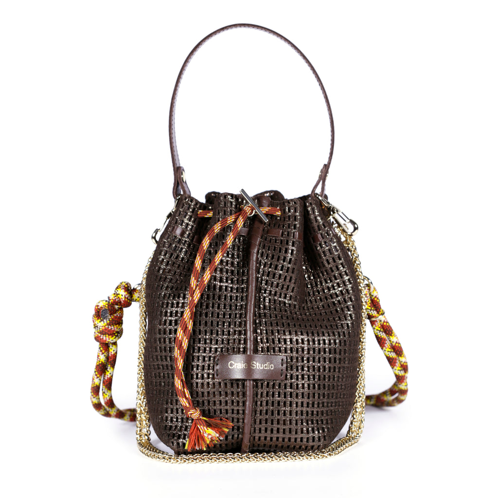 CRAIE STUDIO | Bibi Metallic Bag - Moro | Scout For Her